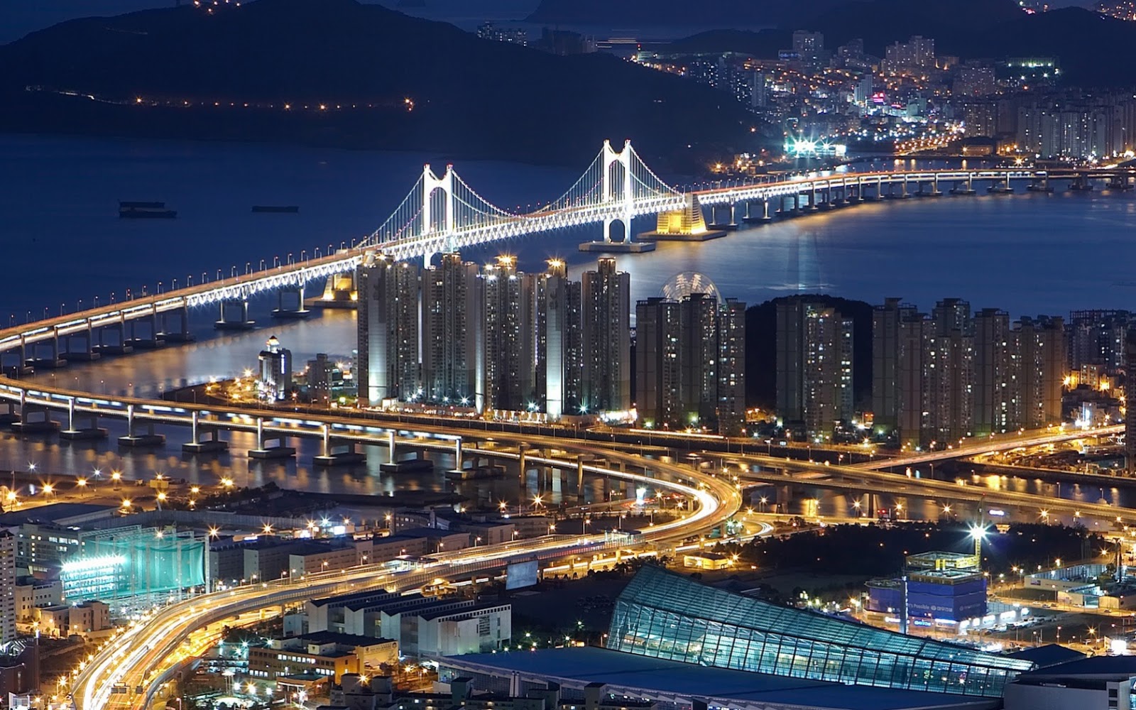 Gwangan Bridge - Wallpapers Photosz