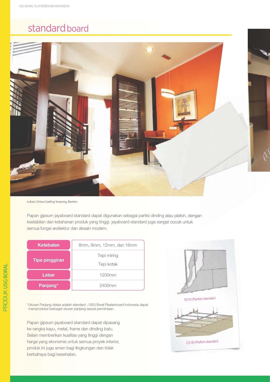 Ide 27+ Brosur Gypsum Jayaboard