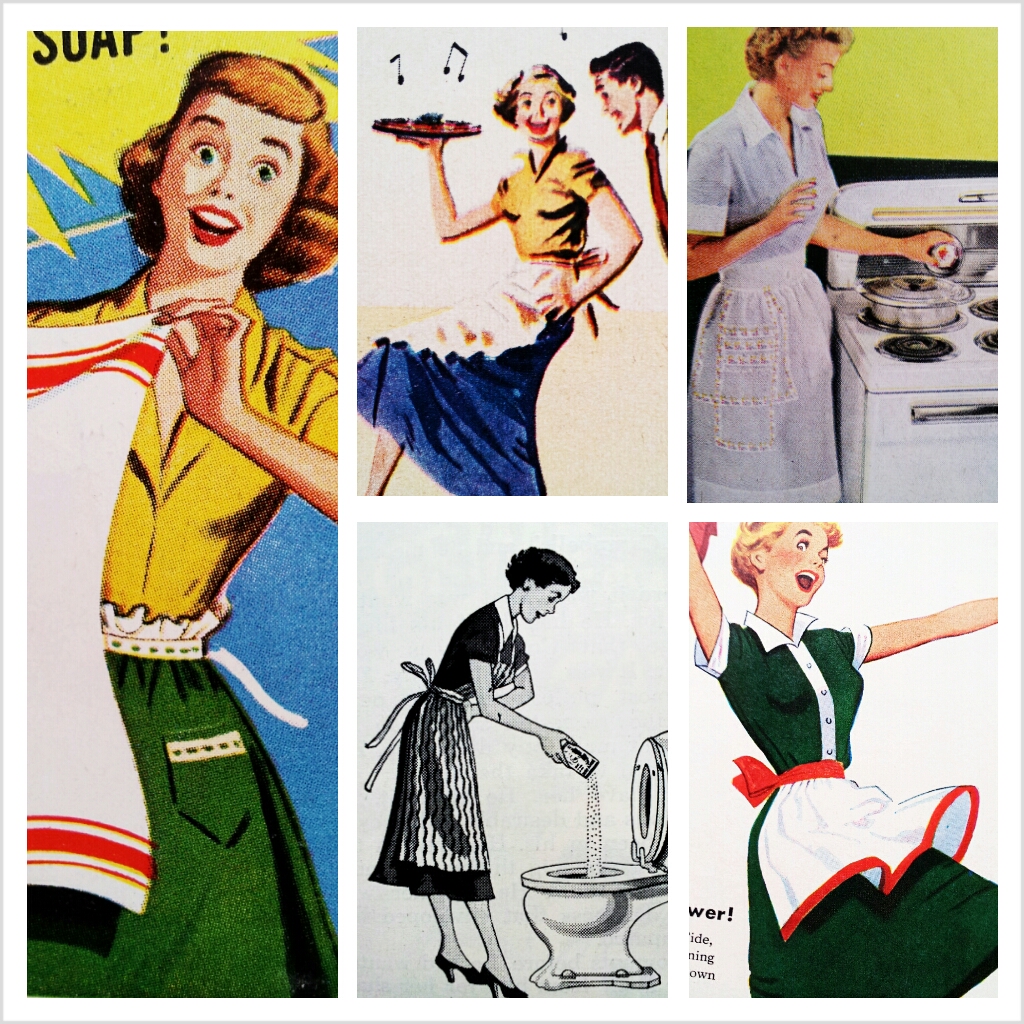 Half Apron Illustration