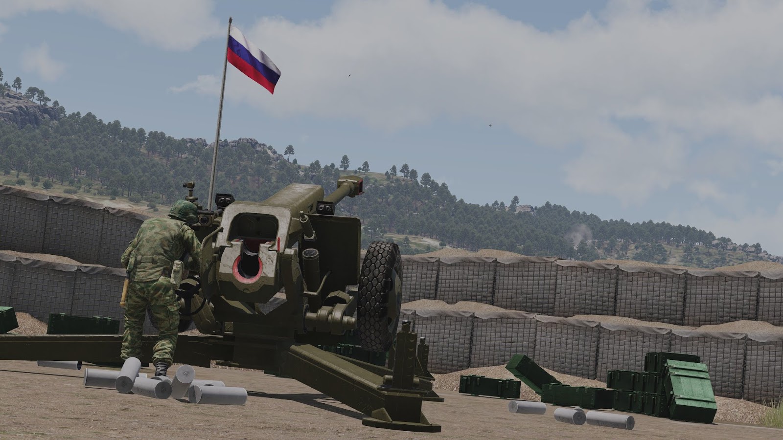 Arma 3 の榴弾砲をいくつかの迷彩に見た目を変えた 2A18M (D-30A) ReTexture MOD | 弱者の日記 ...