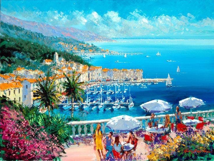 Kerry Hallam, 1937 | Abstract Impressionism painter | Tutt'Art ...