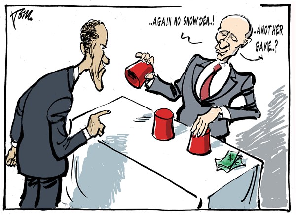 Laughing Conservative: Cartoon: Tom Janssen