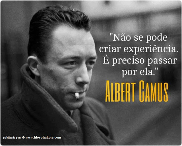 Filosofia Hoje: Frases de Filosofia - Não se pode criar experiência. É ...