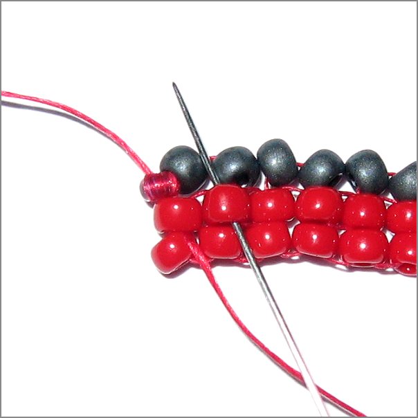 Operation Tackle That Bead Stash!: Basic Stitch Tutorial - Herringbone ...