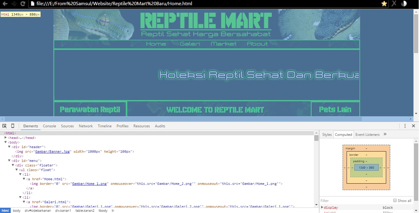 Cara Mengetahui Ukuran Layout Dalam Website | Anjay Media