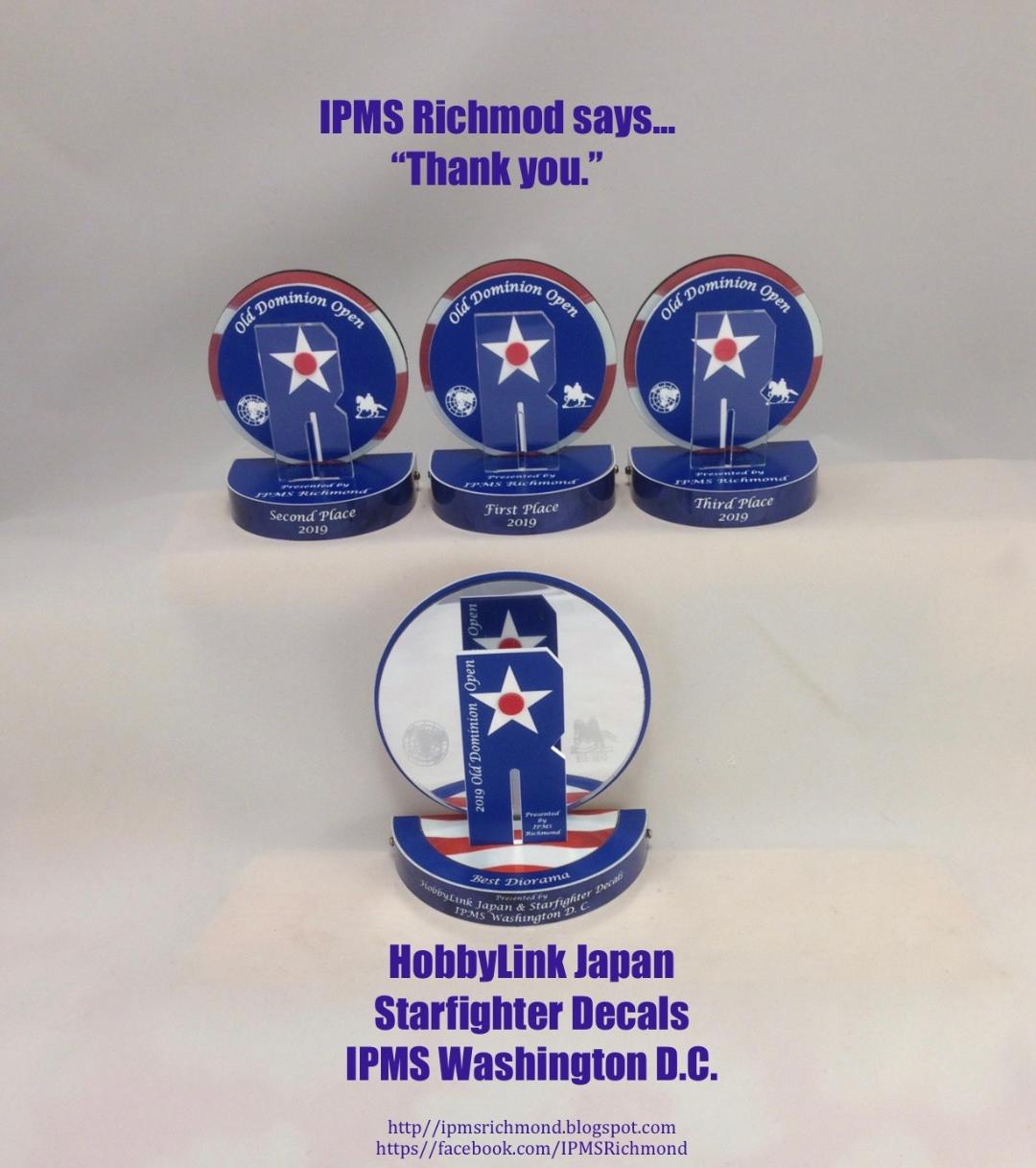 IPMS Richmond: Thank You HobbyLink Japan!