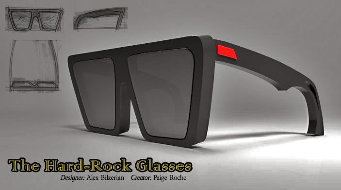 ELDS 205: Computer Aided Product Design: Paige Roche: The Hard-Rock Glasses