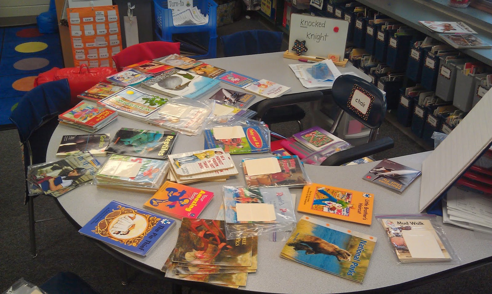 The Open Door Classroom: Guided Reading Progress and Interactive Writing