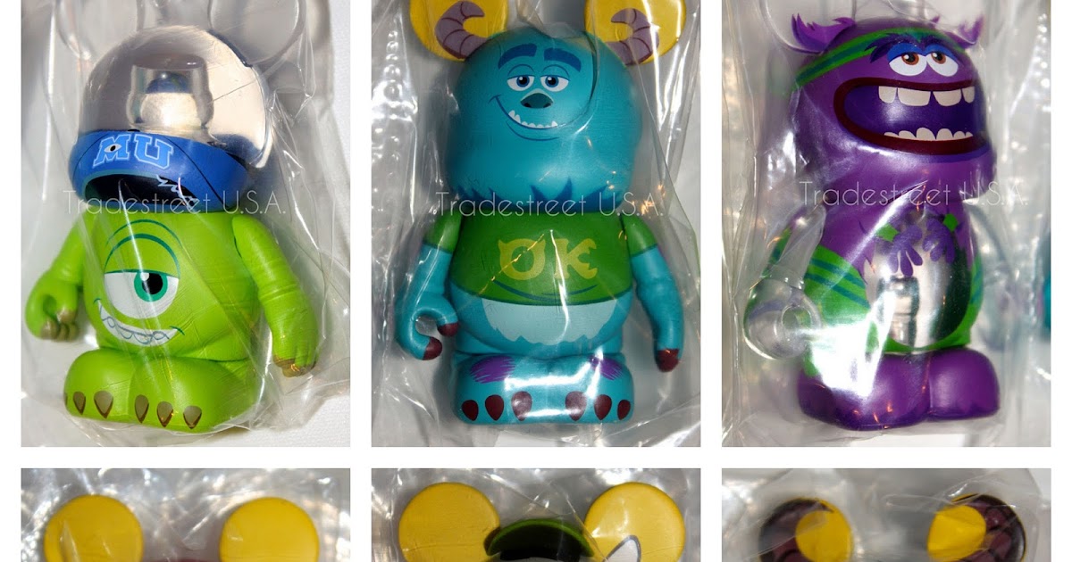 Preview Twelve Monsters University Vinylmation Toys - Updated | Pixar Post