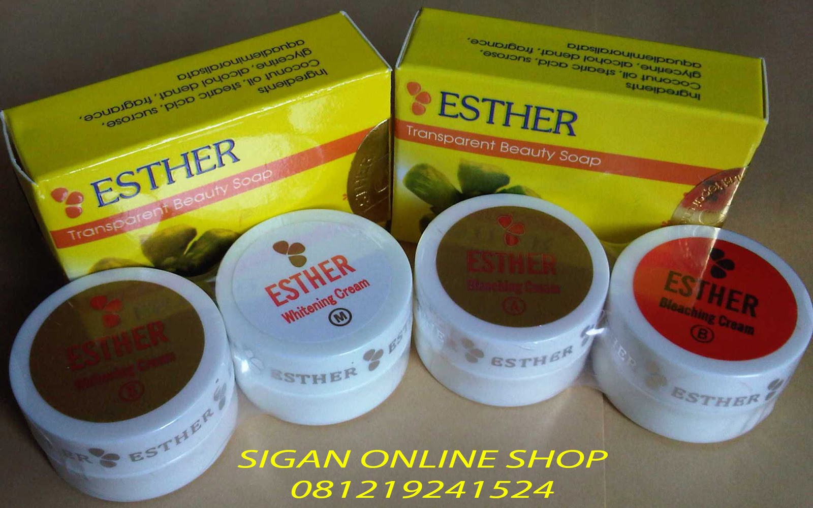 Sigan Online Shop: CREAM ESTHER ORIGINAL TAIWAN ( NEW VERSION )