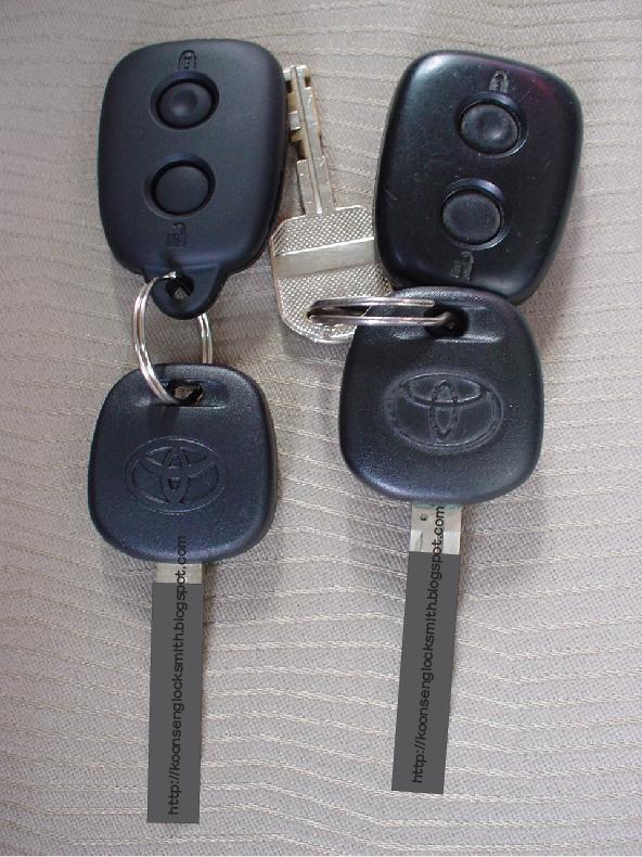 Koon Seng Locksmith: Toyota Avanza Transponder Key and Remote Making ...