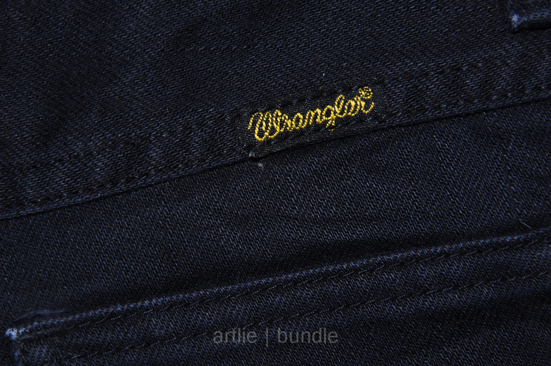Vintage | Branded | Clothing: (BS3-0499) WRANGLER Patch Pocket Black ...