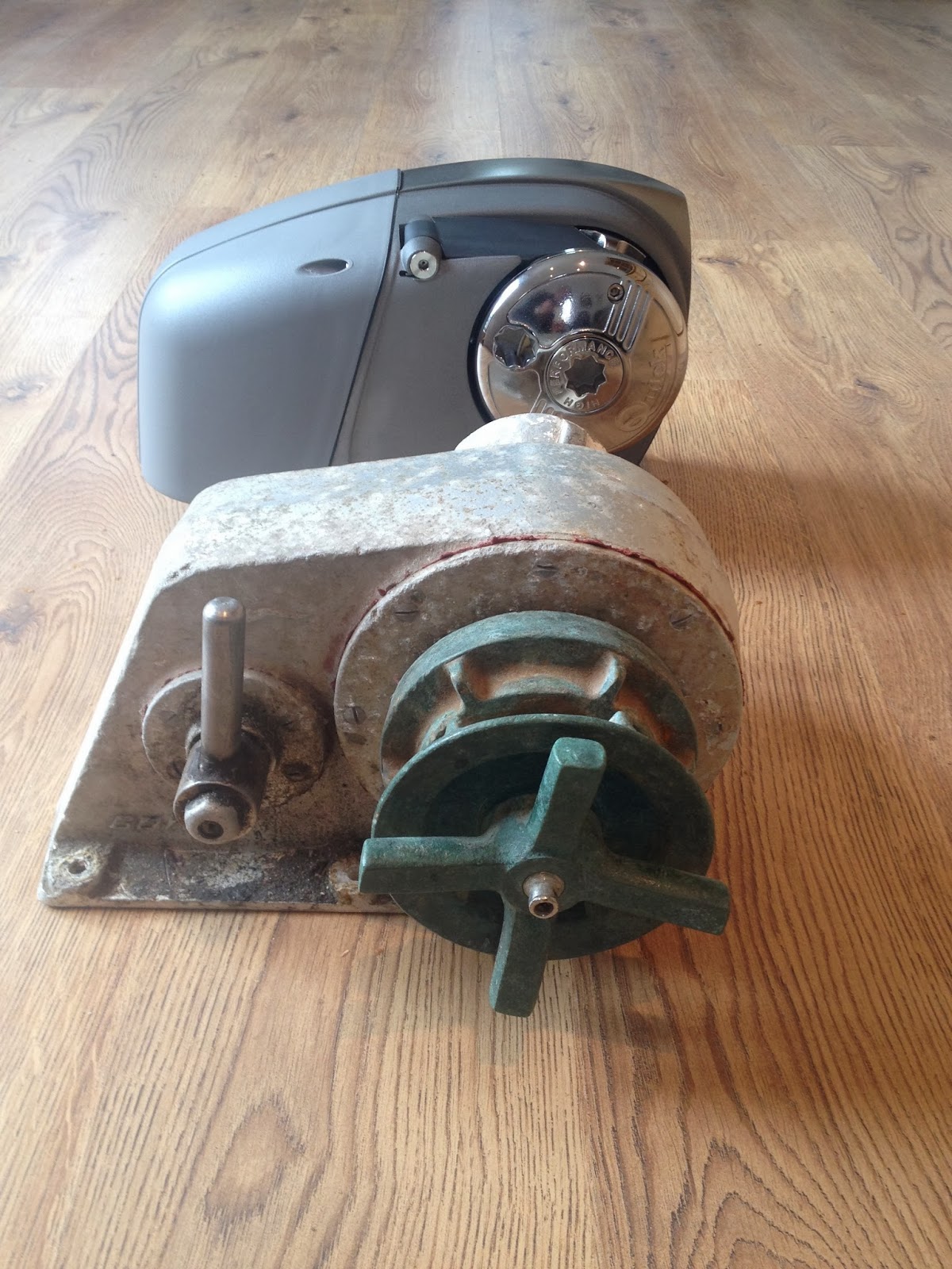 The Adventures of Nimrod Of Beaulieu: Windlass Replacement 2013-2014