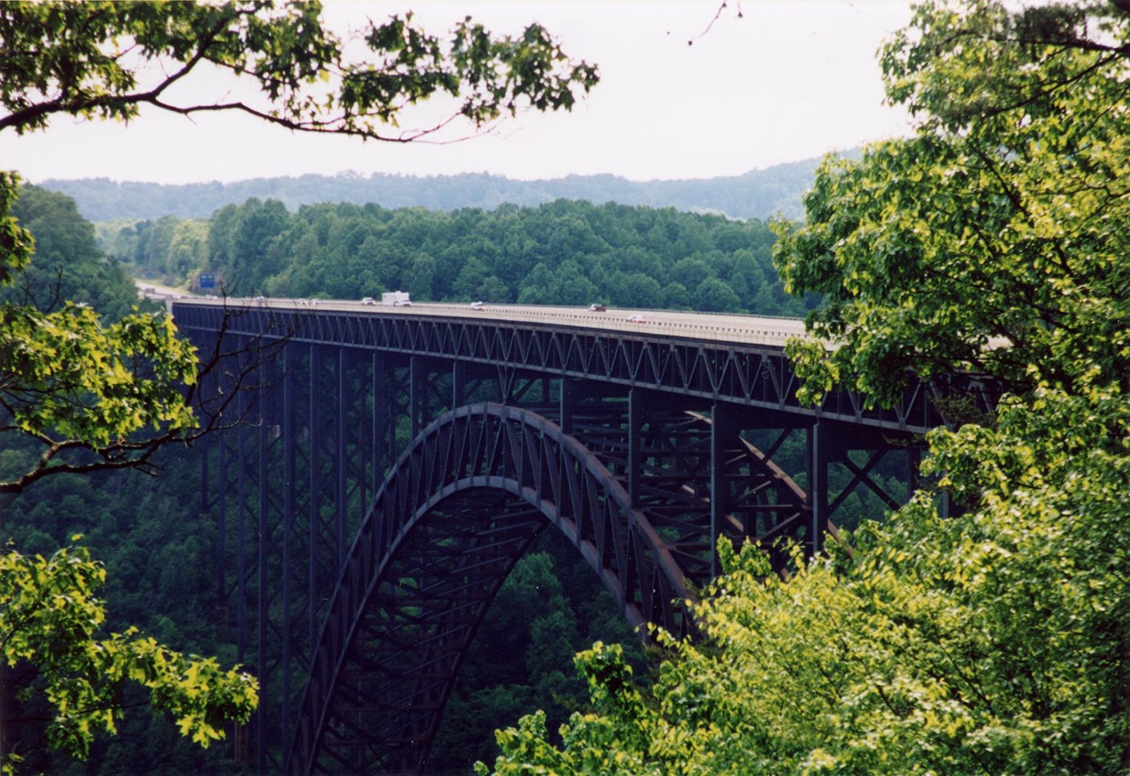 Dangerous roads and bridges: New River Gorge Bridge