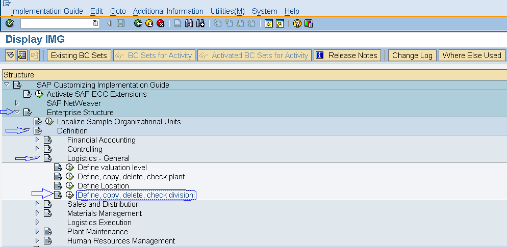 SAP SD : How to Create / Define Division in SAP ? | sapGyan.com