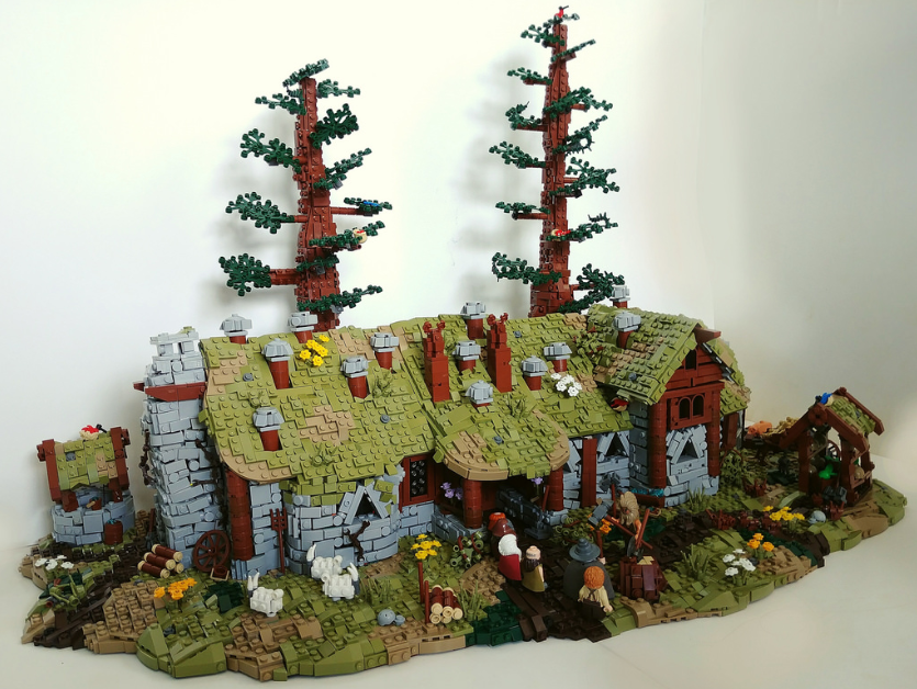 AnJ's Brick Blog: Moc Monday: Beorn's Home
