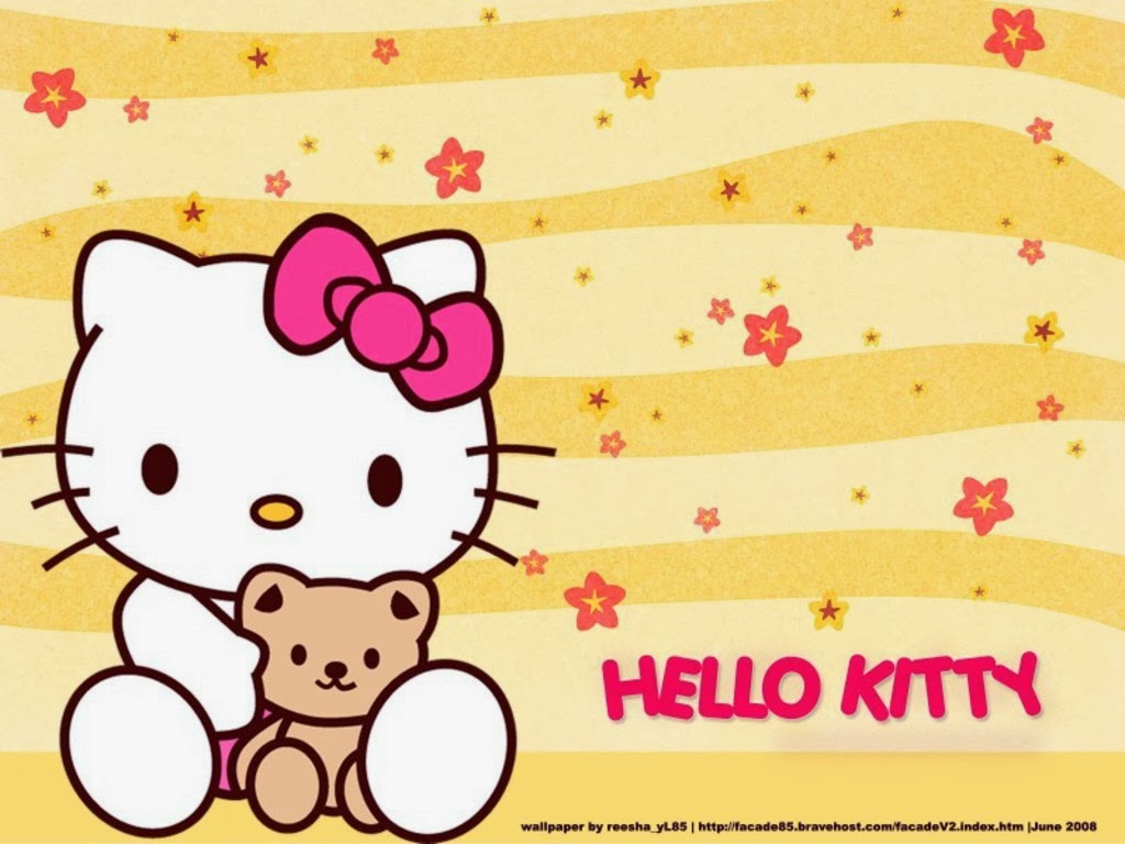 Gambar Wallpaper Kartun Hello Kitty