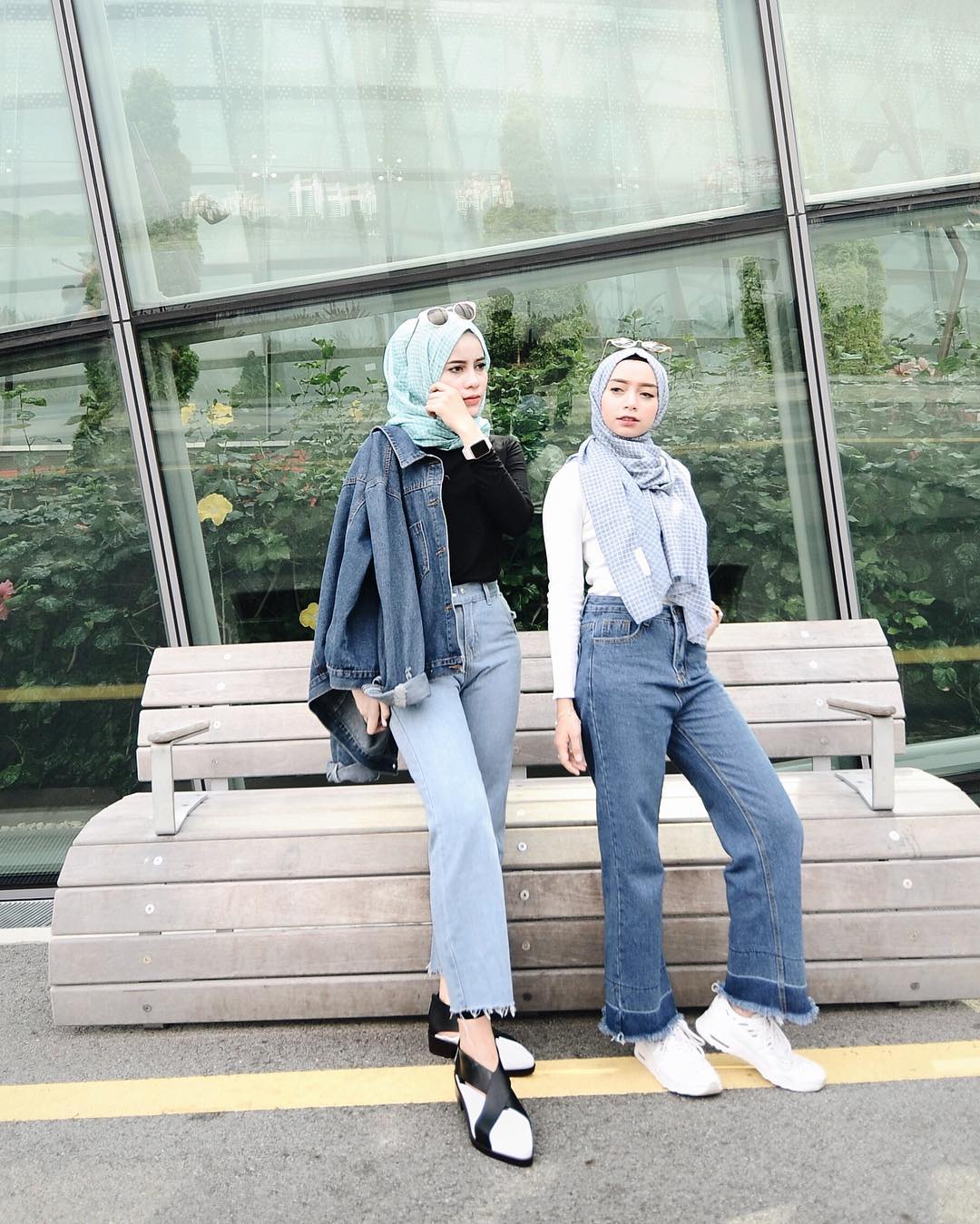 30+ Inspirasi Fashion Hijab Selebgram 2017 - Tutorial HijabKu
