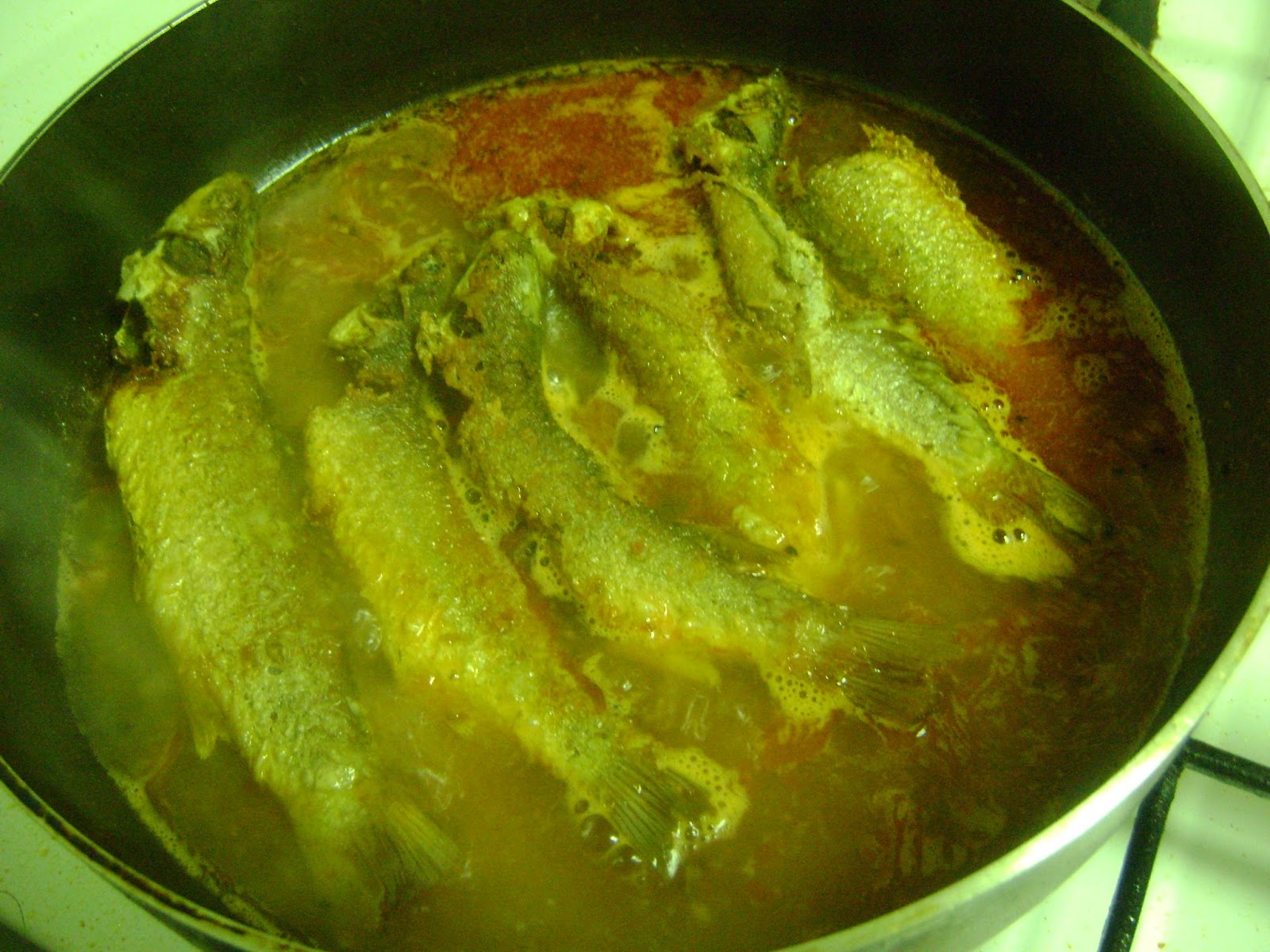 Bethica's Kitchen Flavours: Bata Maacher Jhaal (Bengali Fish Curry)