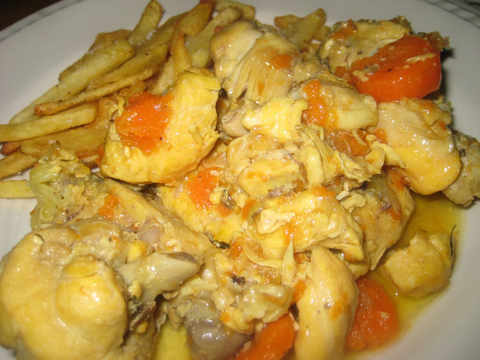 LAS RECETAS DE MAMA ROSA: Pollo al Azafrán