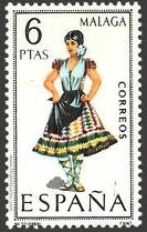 25 lápices: traje de malagueña