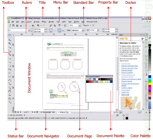 pengertian desain grafis dan corel draw