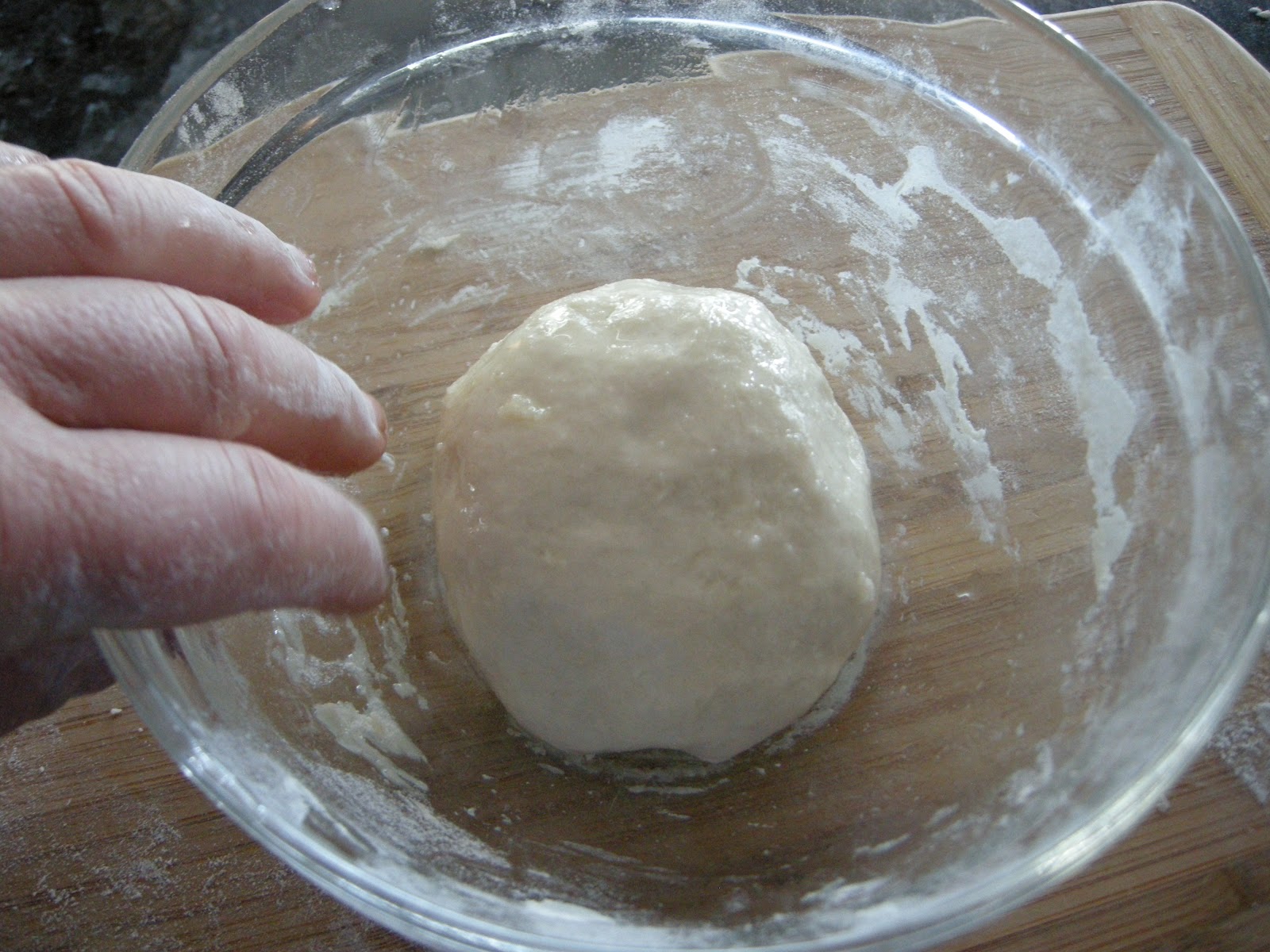 Kitchens Are Monkey Business: Rosie Makes Filone. It's Bread.
