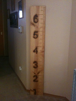 Glimpse-life: Giant Ruler - 6 Foot Growth Chart