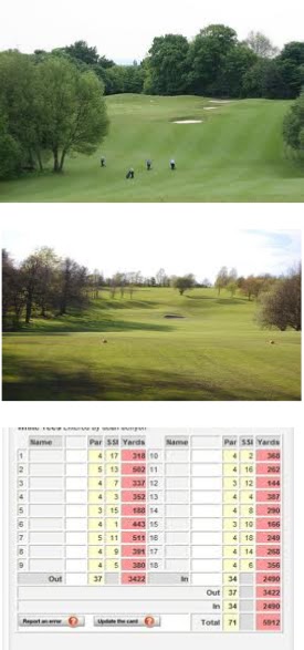 I`ve Played Golf Here: Sherdley Park Pictures & Scorecard
