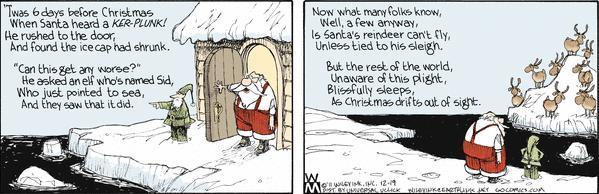 OUR ETERNAL STRUGGLE: "NON SEQUITUR" CHRISTMAS EDITION