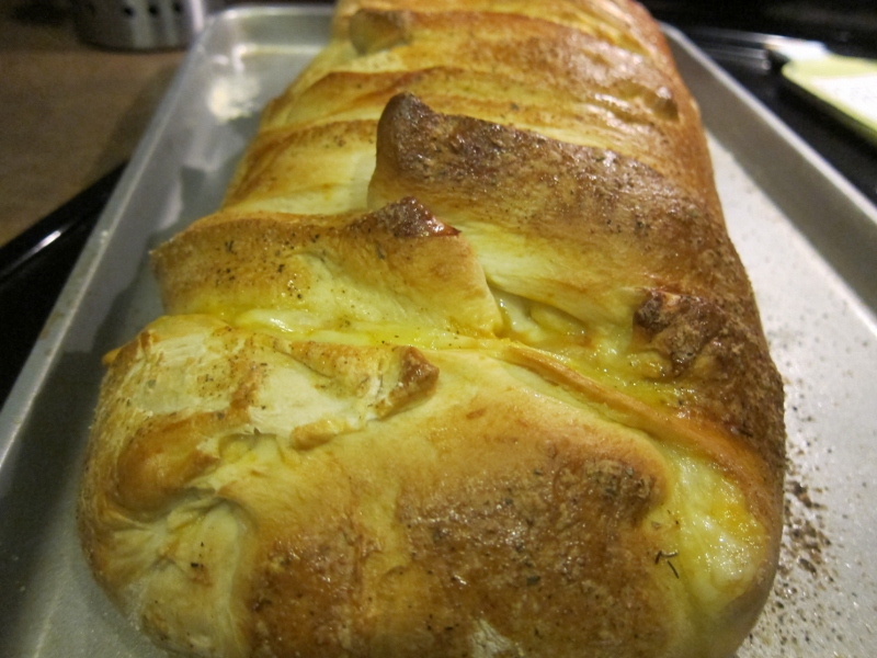 Belle's Baking: Braided Spaghetti Bread
