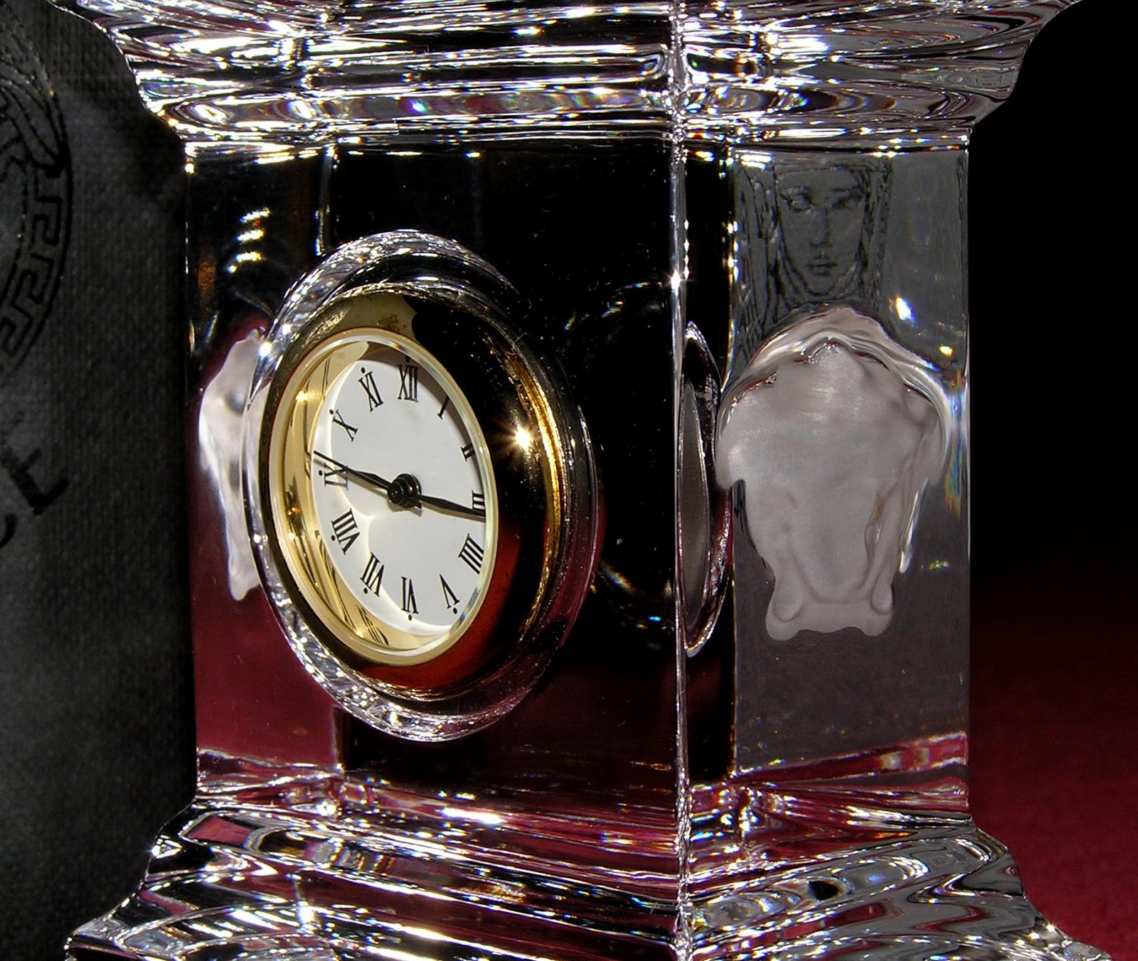 Laexclusiva Collections: Rosenthal Versace mini Desk Clock " Trasury
