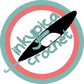 inkypica crochet: American Robin Keychain