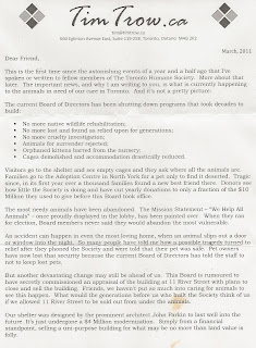 Davenport Democracy: Bad Guy Tim Trow Toronto Humane Society Just Won't ...