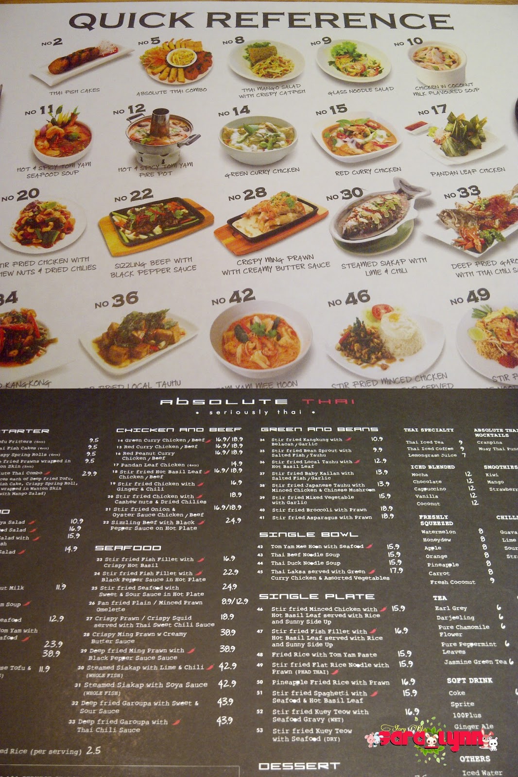 Sara Lynn: Absolute Thai, Sunway Giza, Kota Damansara