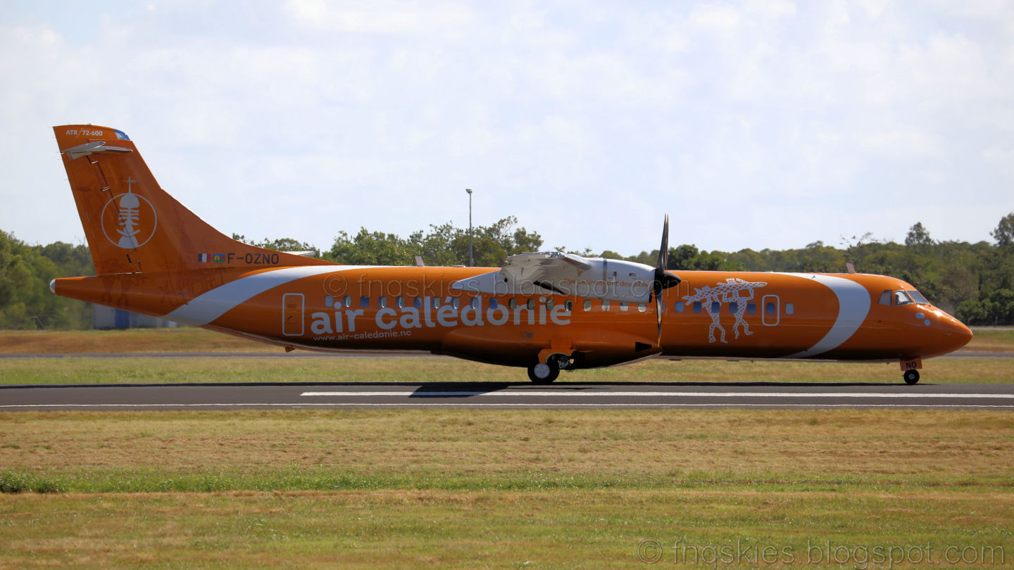 Far North Queensland Skies: Air Calendonie ATR-72-600 F-OZNO delivery ...