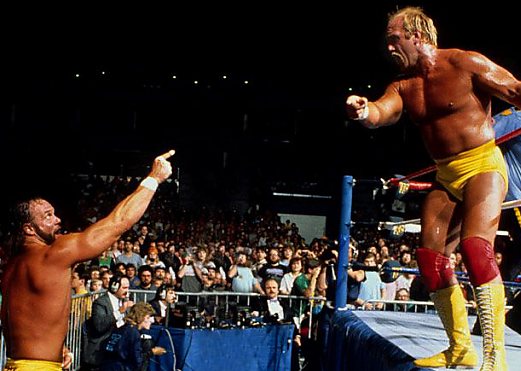 Adam's Wrestling: Randy Savage Betrays Hulk Hogan