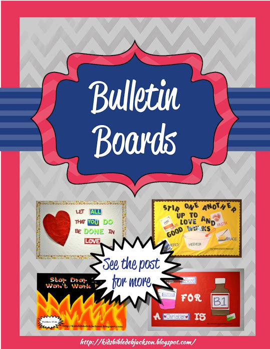 Bible Fun For Kids: New Bulletin Board Ideas