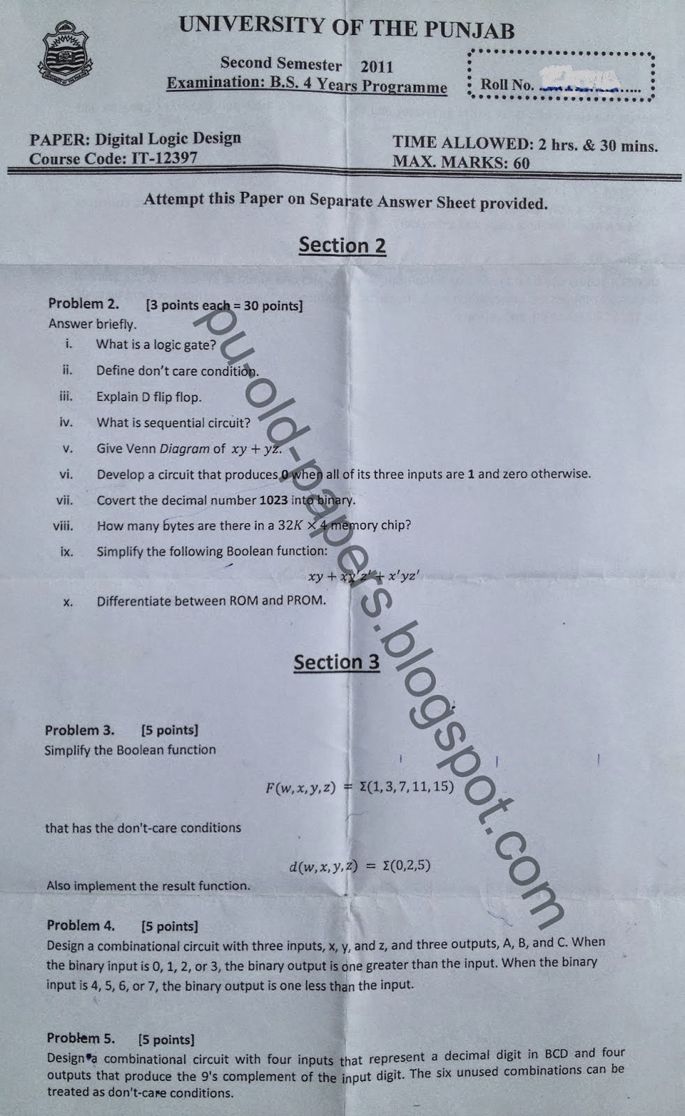 Punjab University Past Papers Of BS IT By MUHAMMAD ALI ANSARI punjab-university-past-papers-of-bs-it-by-muhammad-ali-ansari