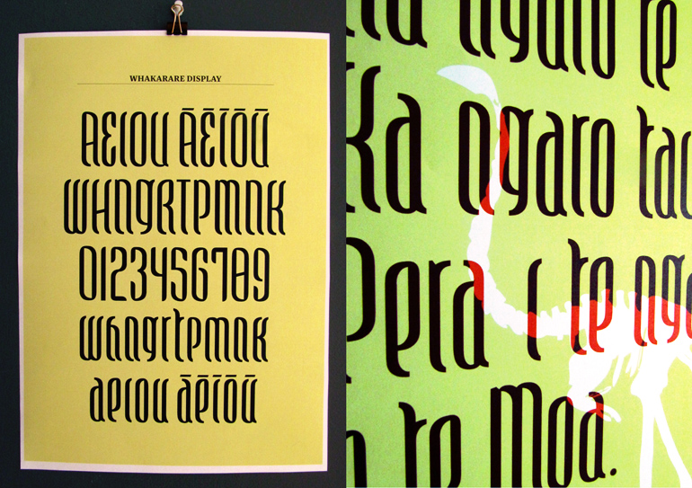 bananas and cheese: How does a typeface convey a local New Zealand ...