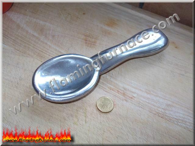 Aluminum Spoon and Chicken Sand Casting ~ Metal casting projects