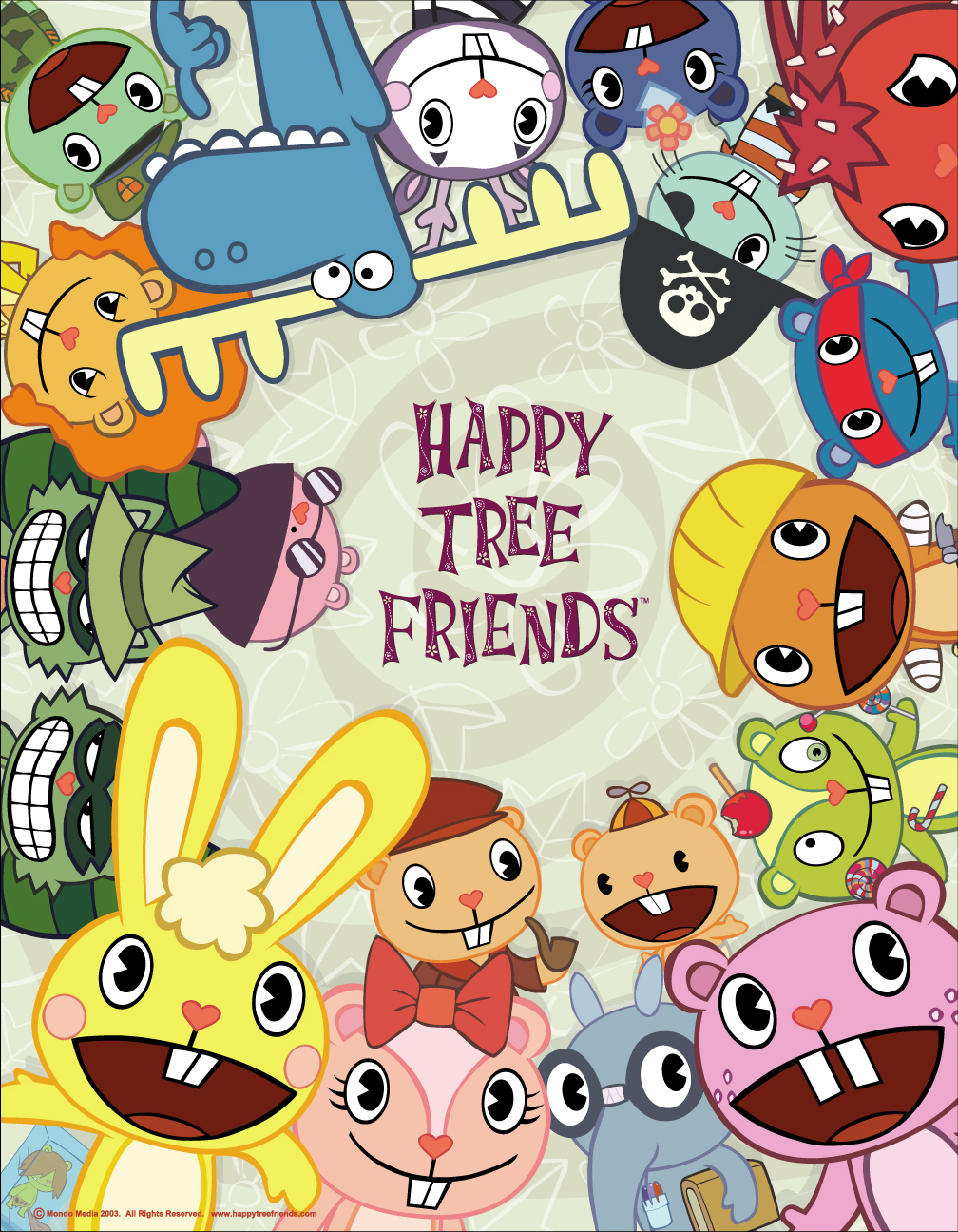 BERANI MELANGKAH: Happy tree friends & Characters