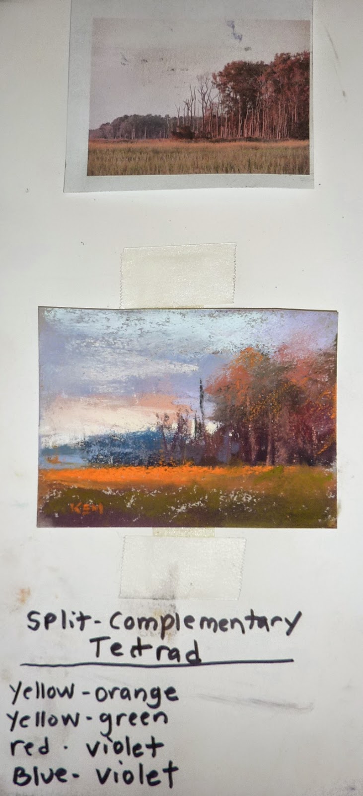 Painting My World: Mini Week... Painting Large from a Small Color Study