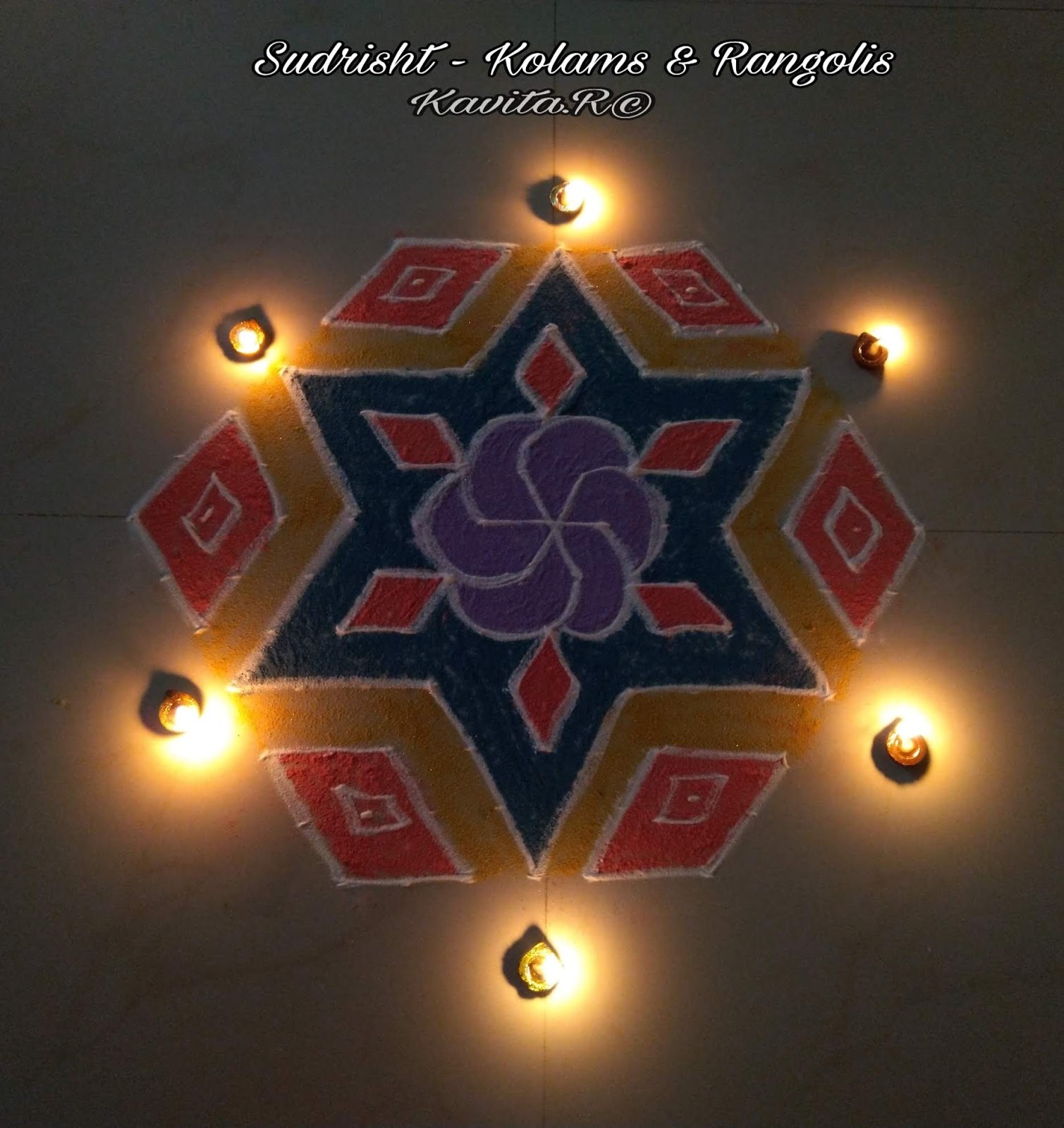 Sudrisht - Kolams & Rangolis: Rangoli - Margazhi Special!