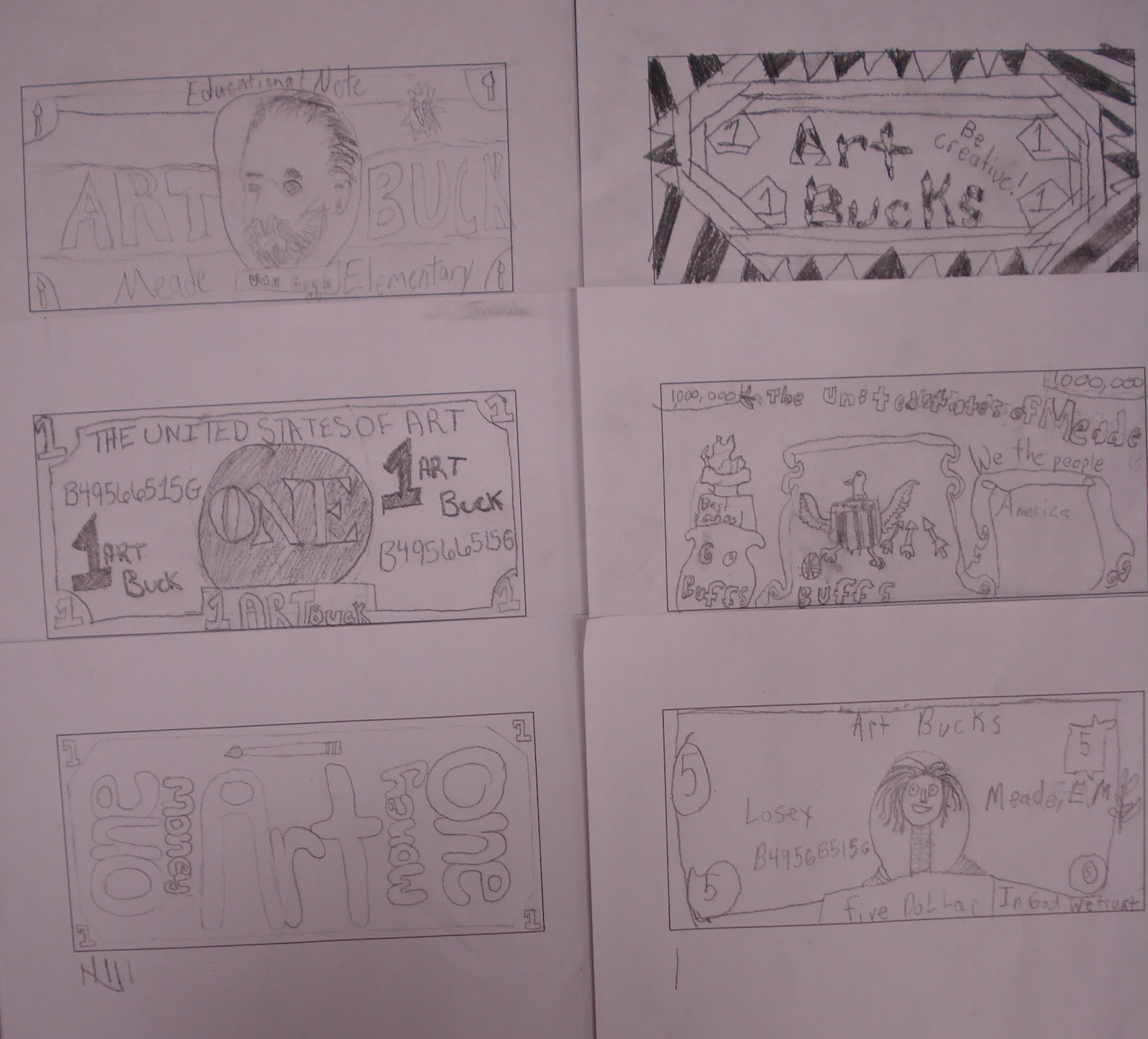 Amy's Artsy Adventures: Behavior, Bribes, Rewards, and Art Bucks