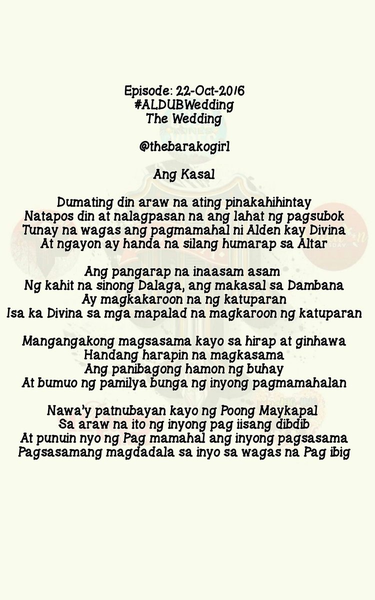 tula para sa pamilya - philippin news collections