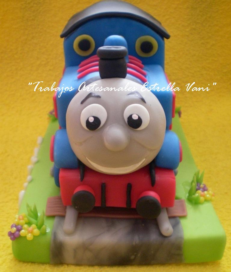 "TRABAJOS ARTESANALES "ESTRELLA VANI": Un nuevo cumple con Thomas, el ...