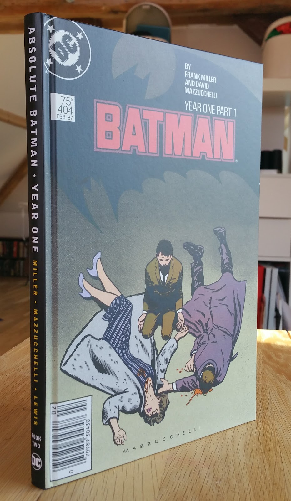 my absolute collection: Batman Year One Absolute Edition