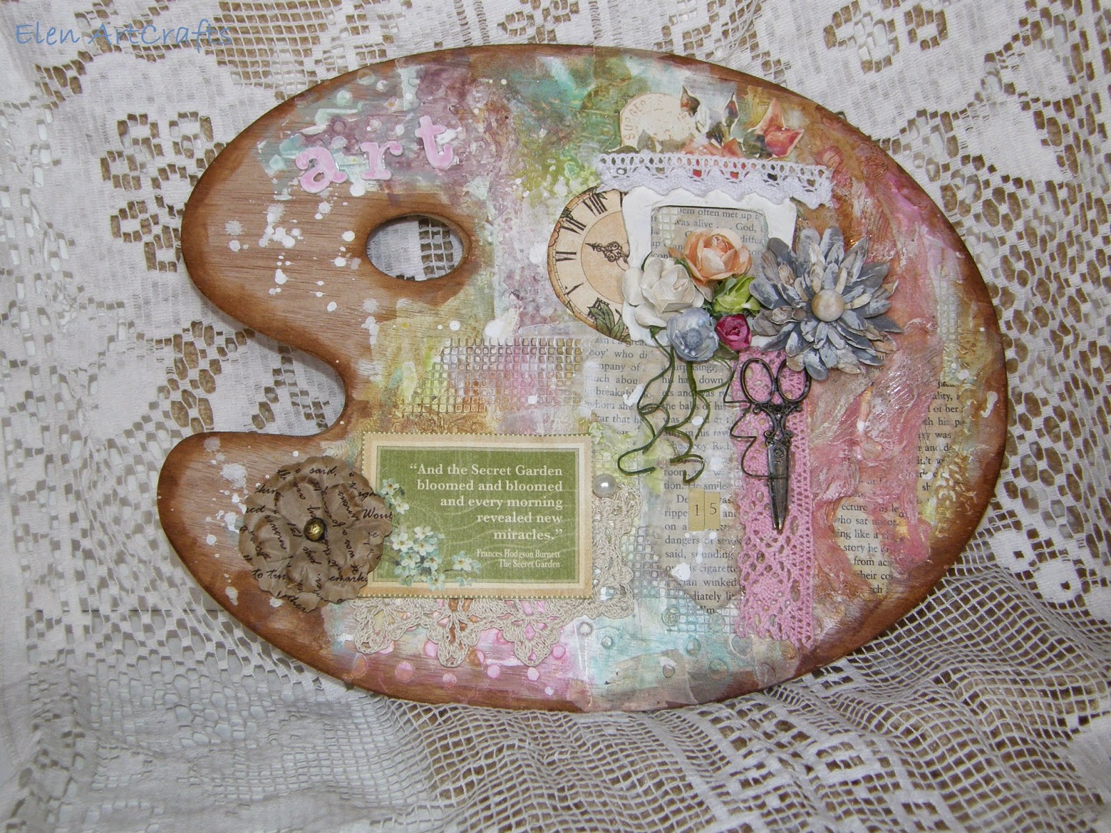 Elen ArtCrafts: ART palette!!!
