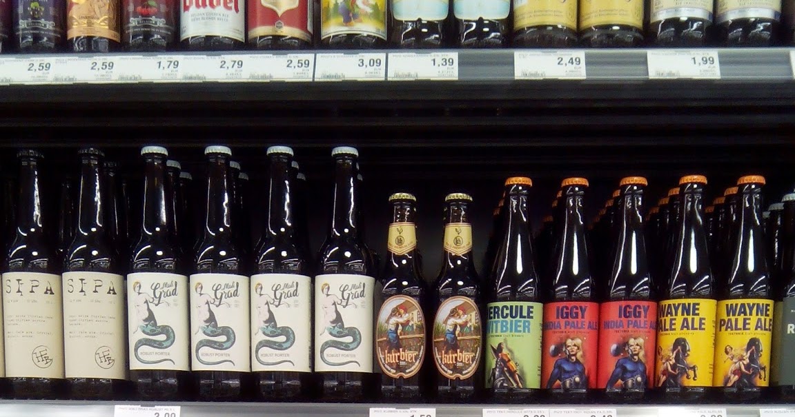 PivoMan: Craft pivo in supermarketi